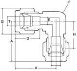 Instrument Union Elbow Tube Fitting - Buy Union Elbow, 2 way Tubing ...