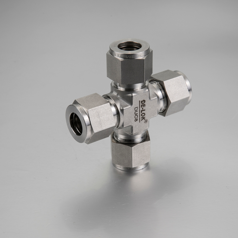 Instrument Union Cross Tube Fitting - Buy Union Cross, 4 way Tubing ...